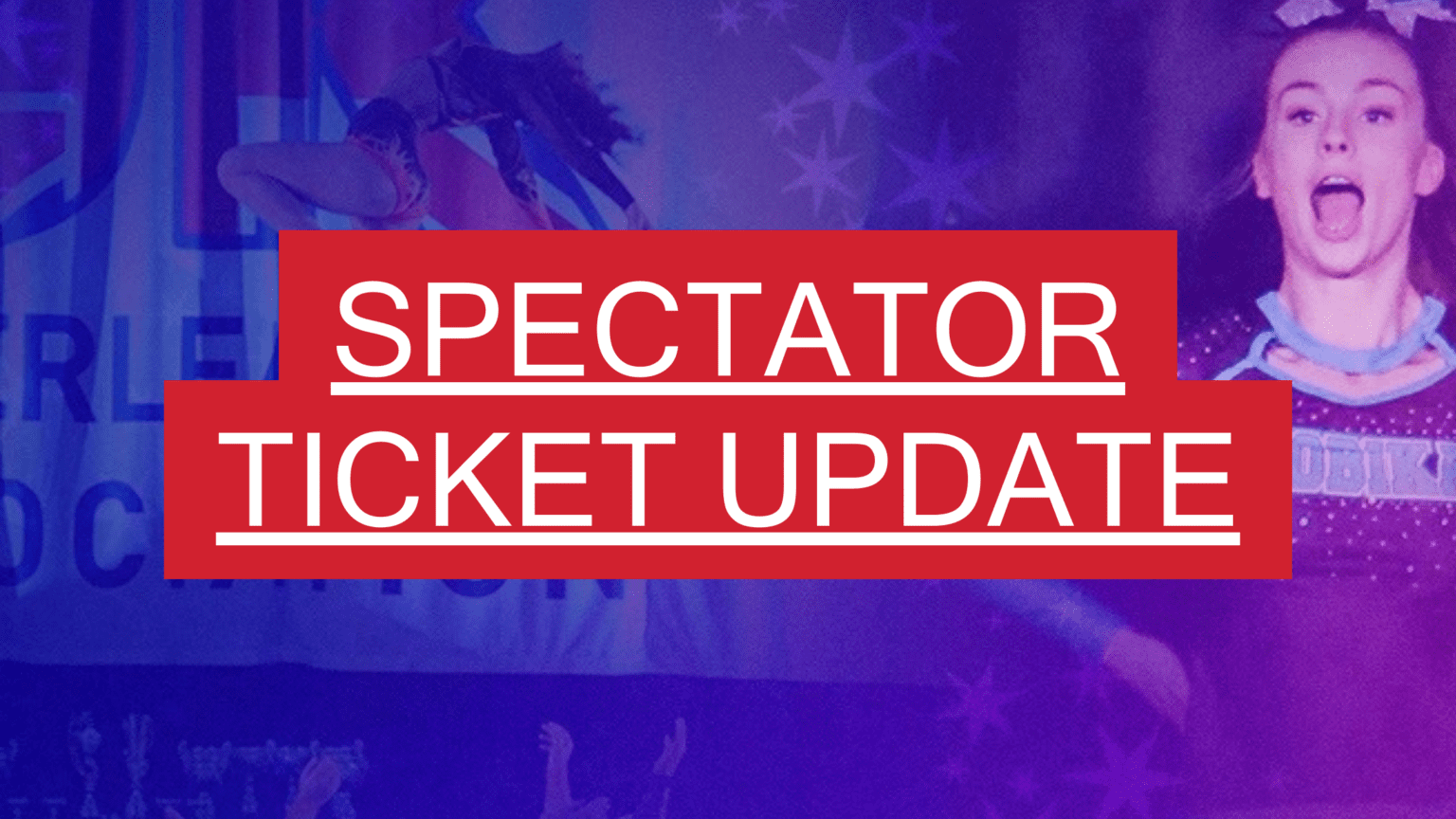 Spectator Ticket Update for Saturday Competition Events - UK ...